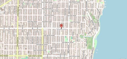 University Village Map – Neighborhoods – Map of Seattle