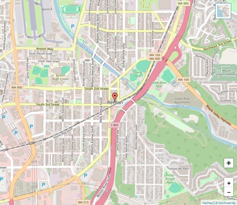 Map of Sammamish – Cities in King County